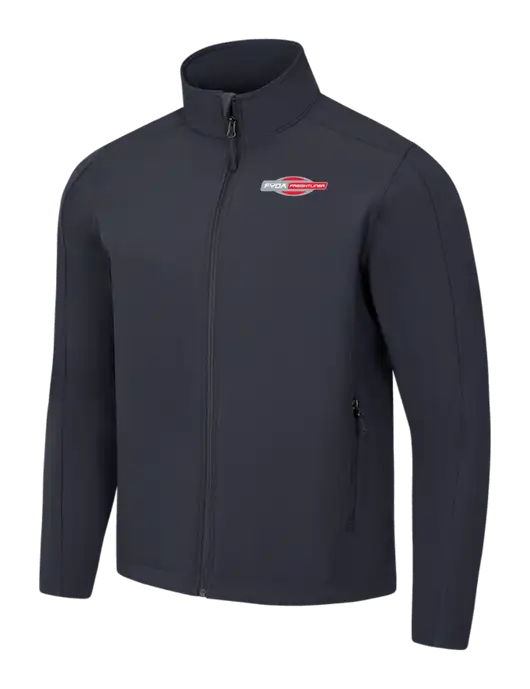 Charcoal Grey Core Soft Shell Jacket w/FYDA Logo